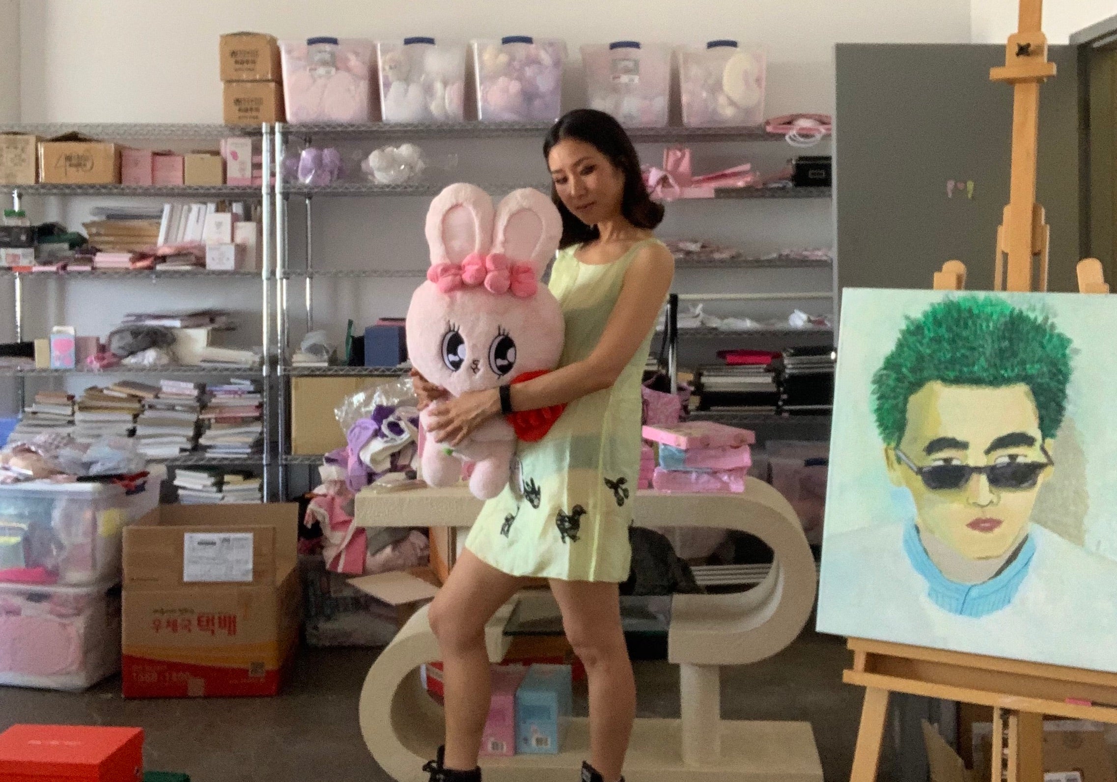 The Artist Behind Esther Bunny Is Bringing Skin Acceptance to the Fore