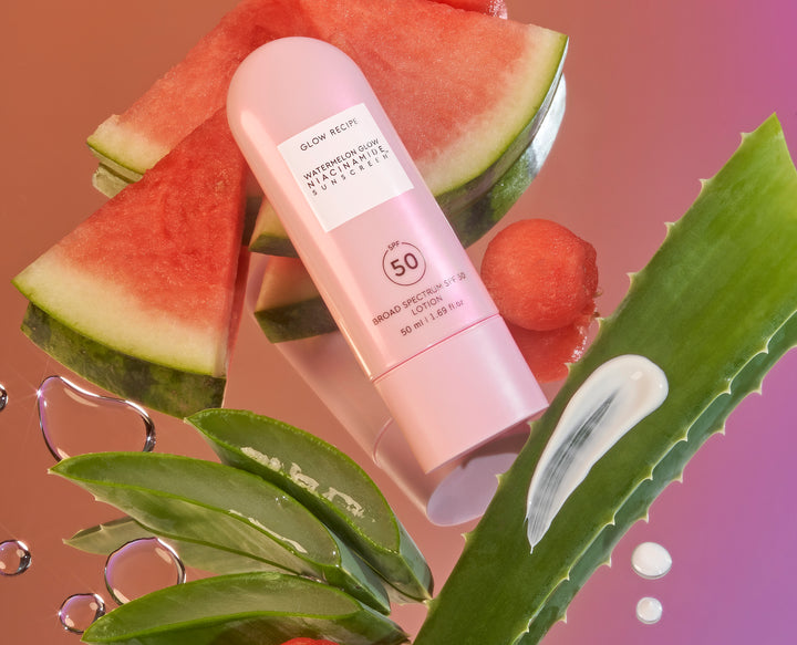 Meet the New Watermelon Glow Niacinamide Sunscreen SPF 50