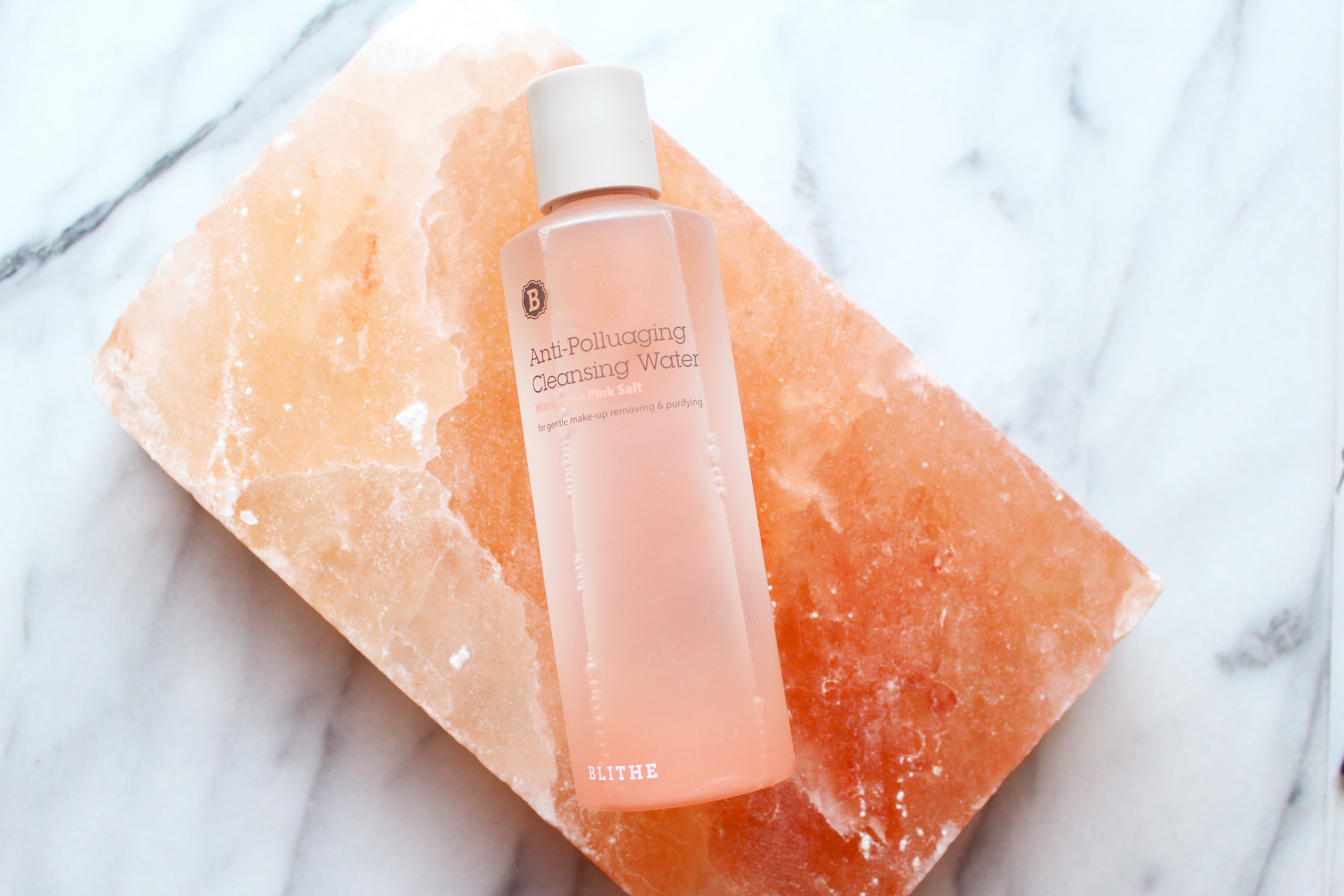 Worth One's Salt: Blithe's New Anti-Polluaging Pink Himalayan Salt Cle