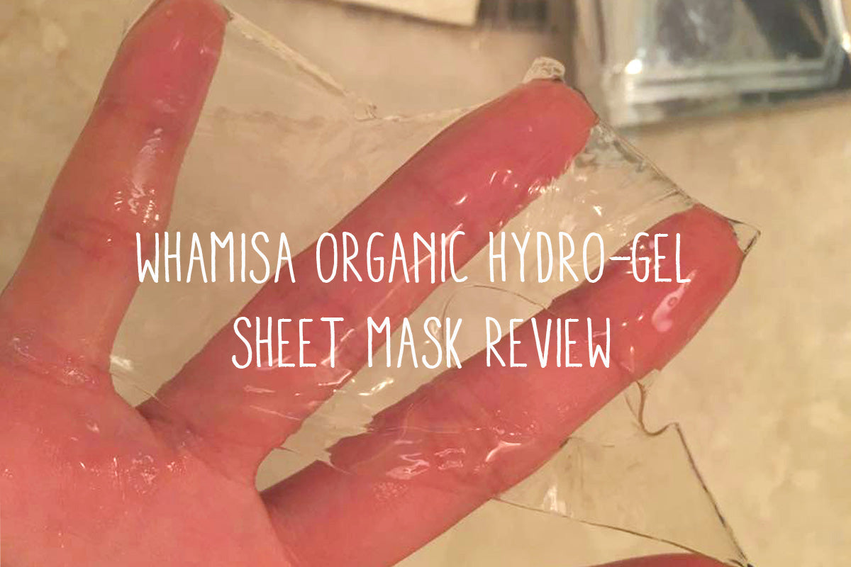 Product Review: Whamisa's Organic Hydro-Gel Mask