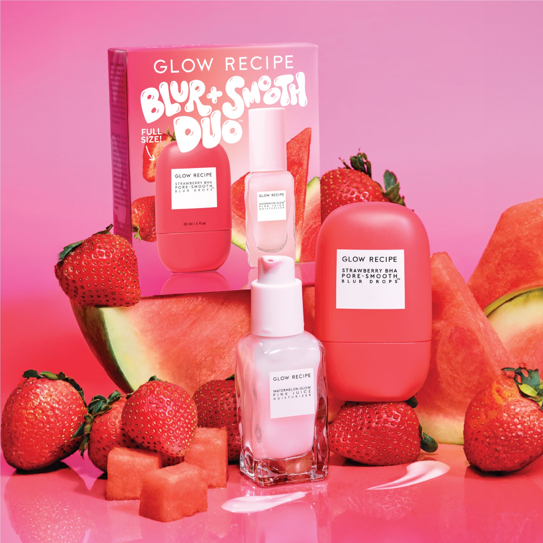Strawberry BHA Pore-Smooth Blur Drops